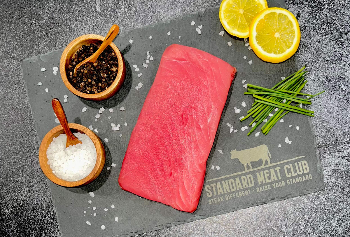Yellowfin Tuna Saku Block AAA+ Sushi Grade – The Standard Meat Club